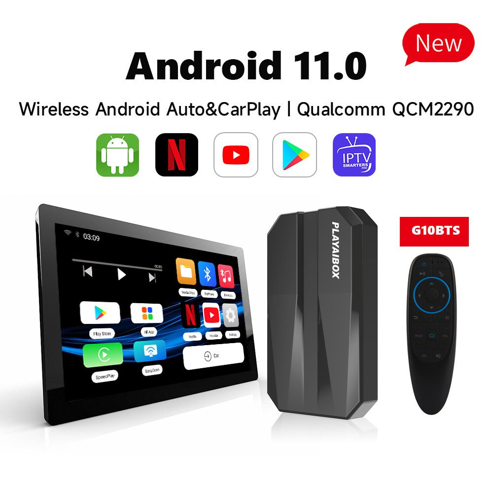 AutoLink AI CarPlay Box – Wireless CarPlay & Android Auto