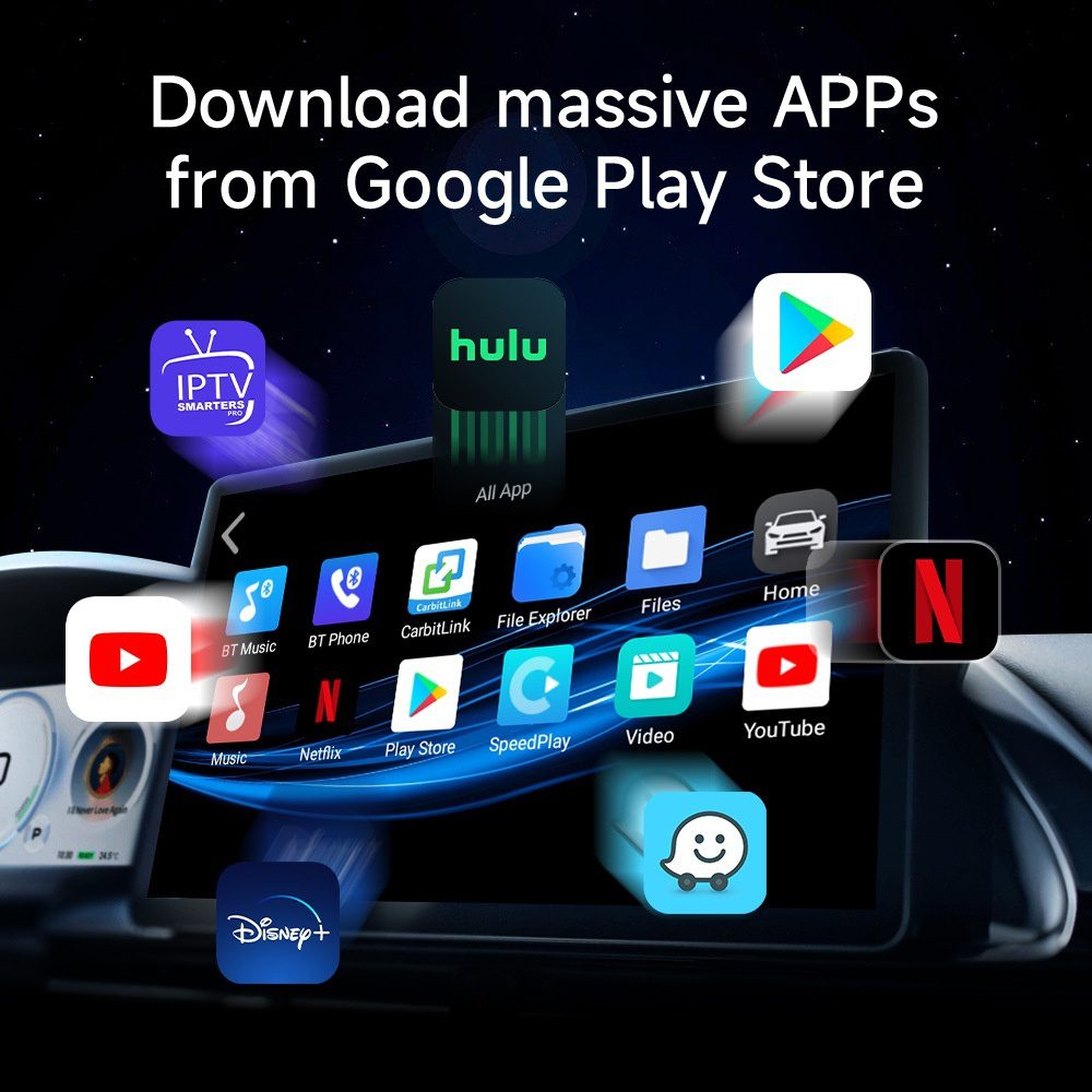 AutoLink AI CarPlay Box – Wireless CarPlay & Android Auto