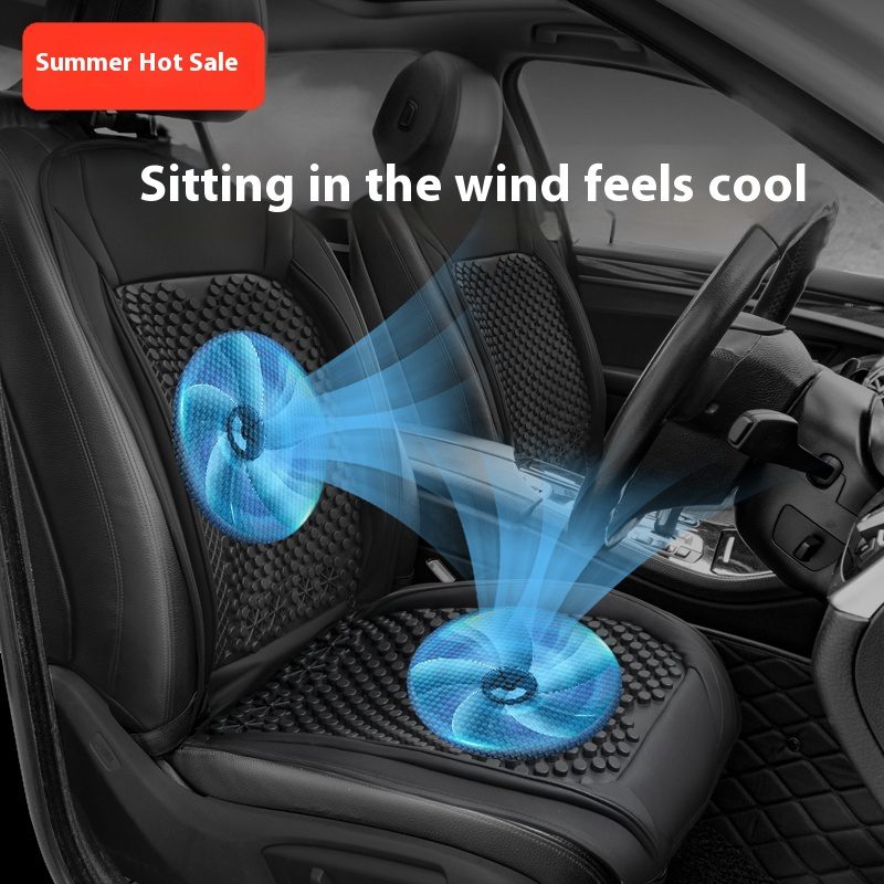 BreezeCool 12V Car Seat Ventilation Cushion – Ultimate Cooling Comfort