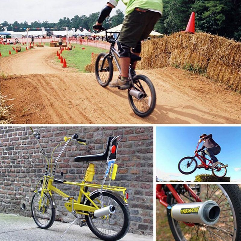 MotoSound Bicycle Exhaust Turbo – Realistic Motorcycle Sound