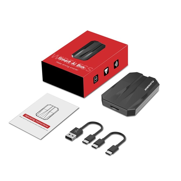 AutoLink AI CarPlay Box – Wireless CarPlay & Android Auto