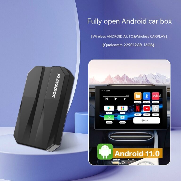 AutoLink AI CarPlay Box – Wireless CarPlay & Android Auto